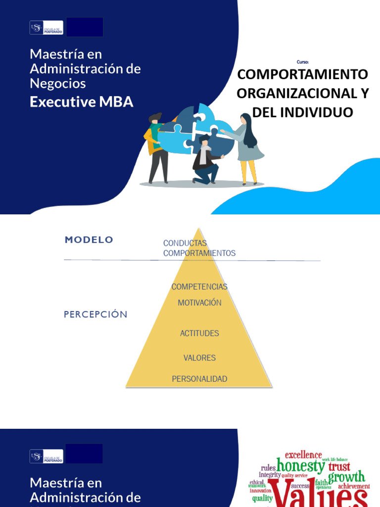 Comportamiento Organizacional y Valores | PDF | Comportamiento ...