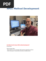 HPLC Calculator for Method Development | PDF | High Performance Liquid Chromatography | Chemistry