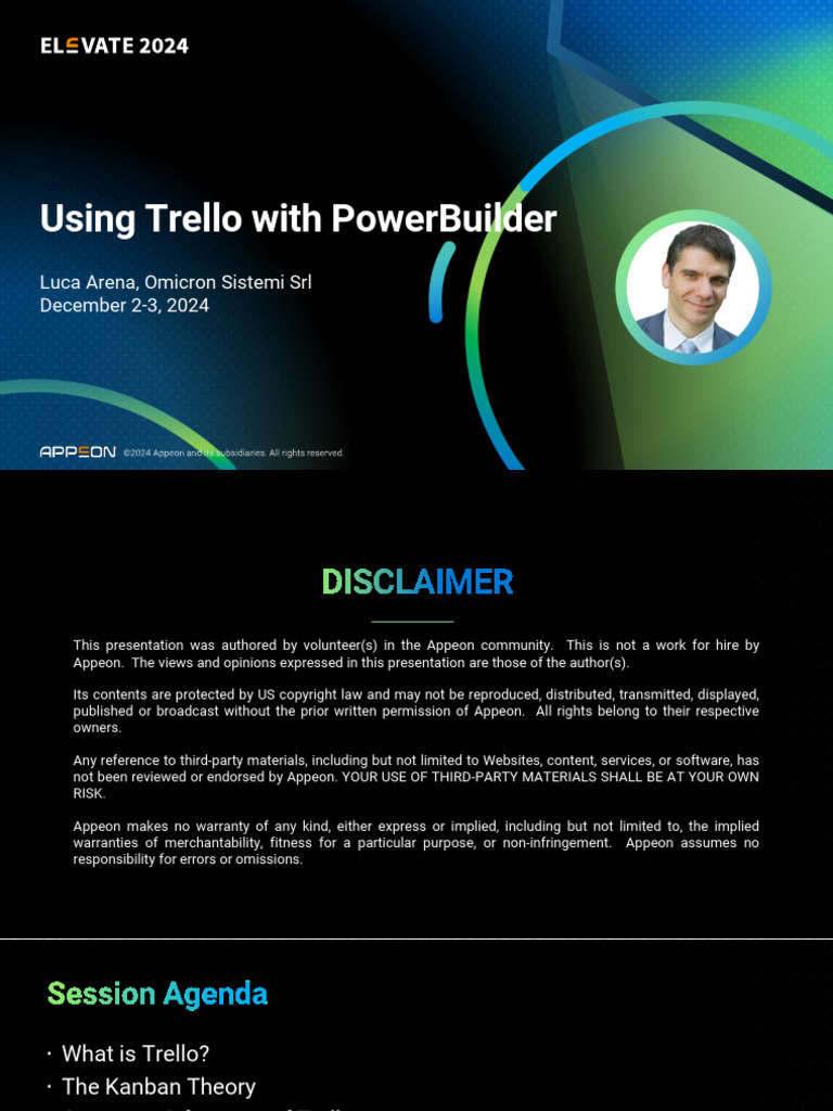Elevate 2024 - Using Trello With PowerBuilder | PDF | Computing | Software Engineering