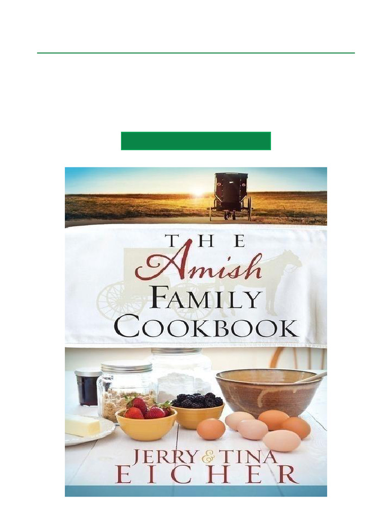 Amish Family Cookbook Download | PDF