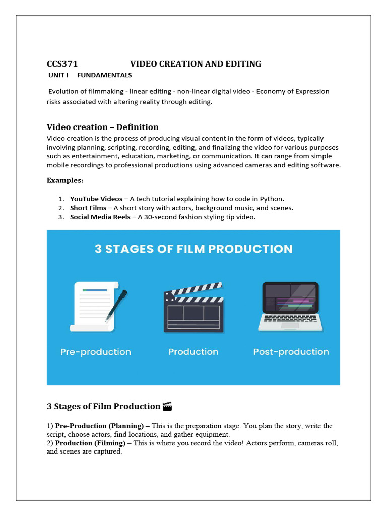 Unit 1 - Vce | PDF | Editing