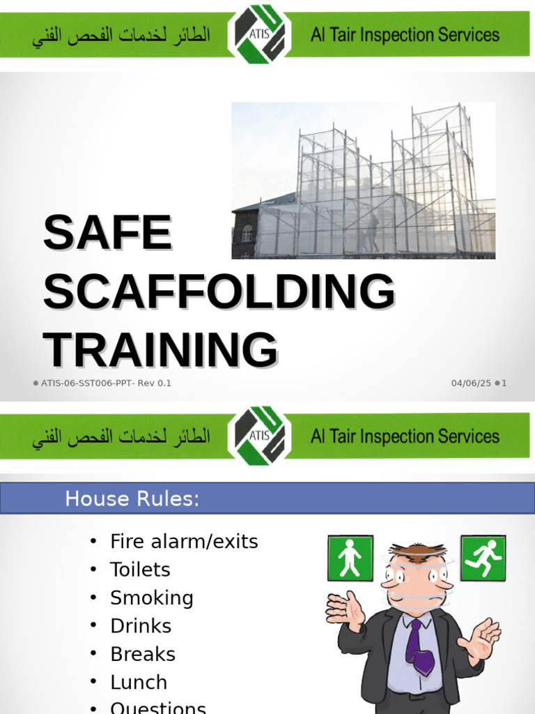Safe Scaffolding Rev 0.1 | PDF | Scaffolding