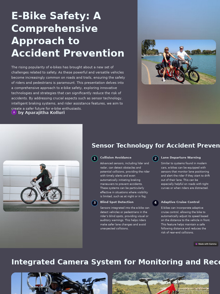 E-Bike Safety: Strategies for Accident Prevention | PDF | Anti Lock ...