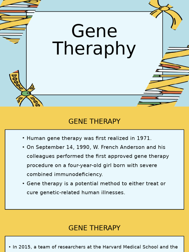 Overview of Gene Therapy Techniques | PDF | Gene Therapy | Stem Cell