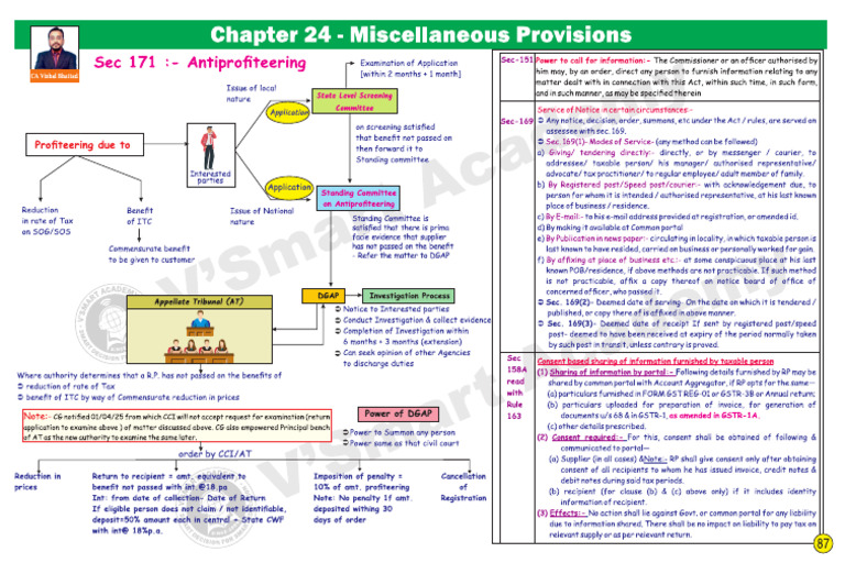 Chapter 21 Miscellaneous Provision | PDF