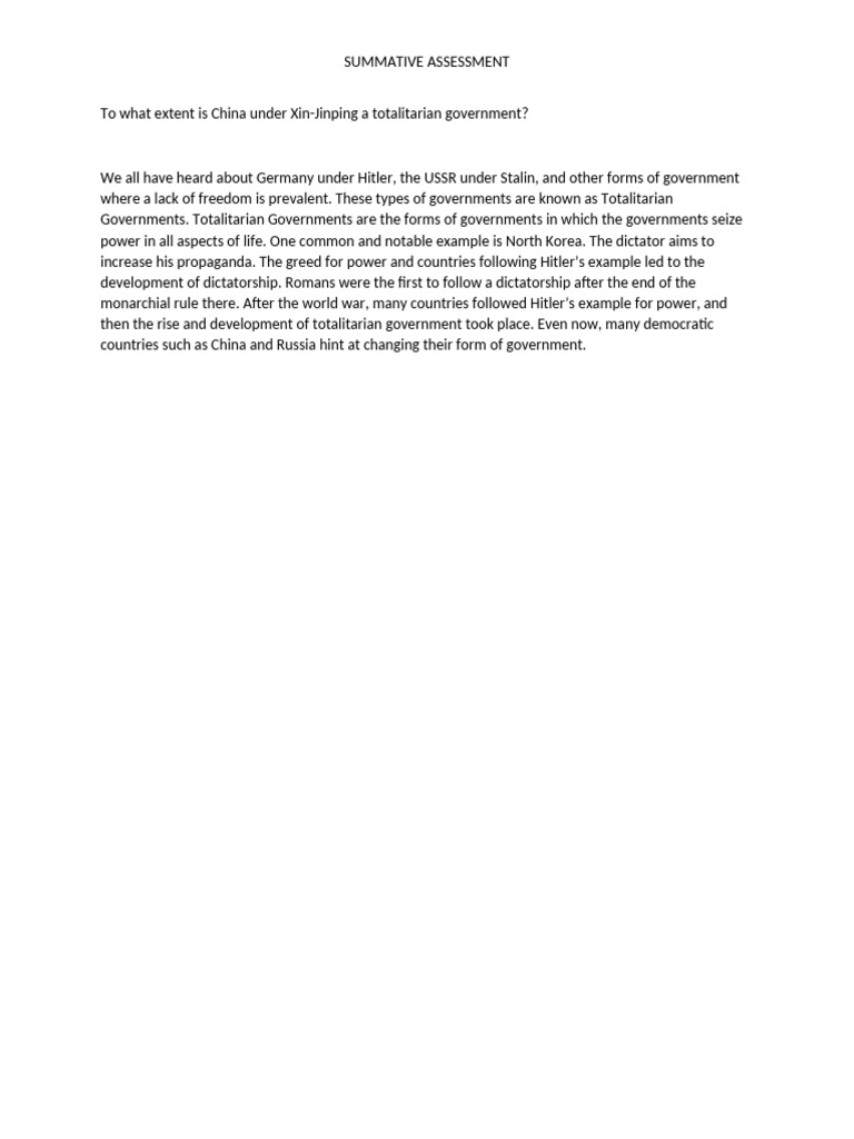 INS Summative Assessment 1 | PDF