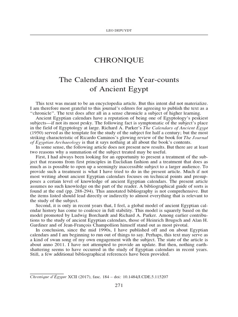 The Calendars and The Year Counts of Anc | PDF | Moon | Calendar