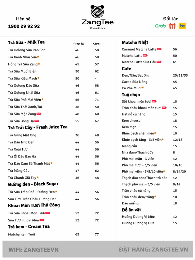 Menu | PDF