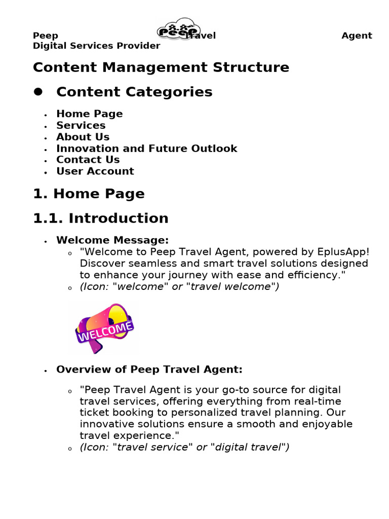 Peep Web App Content Management | PDF | Usability | Faq