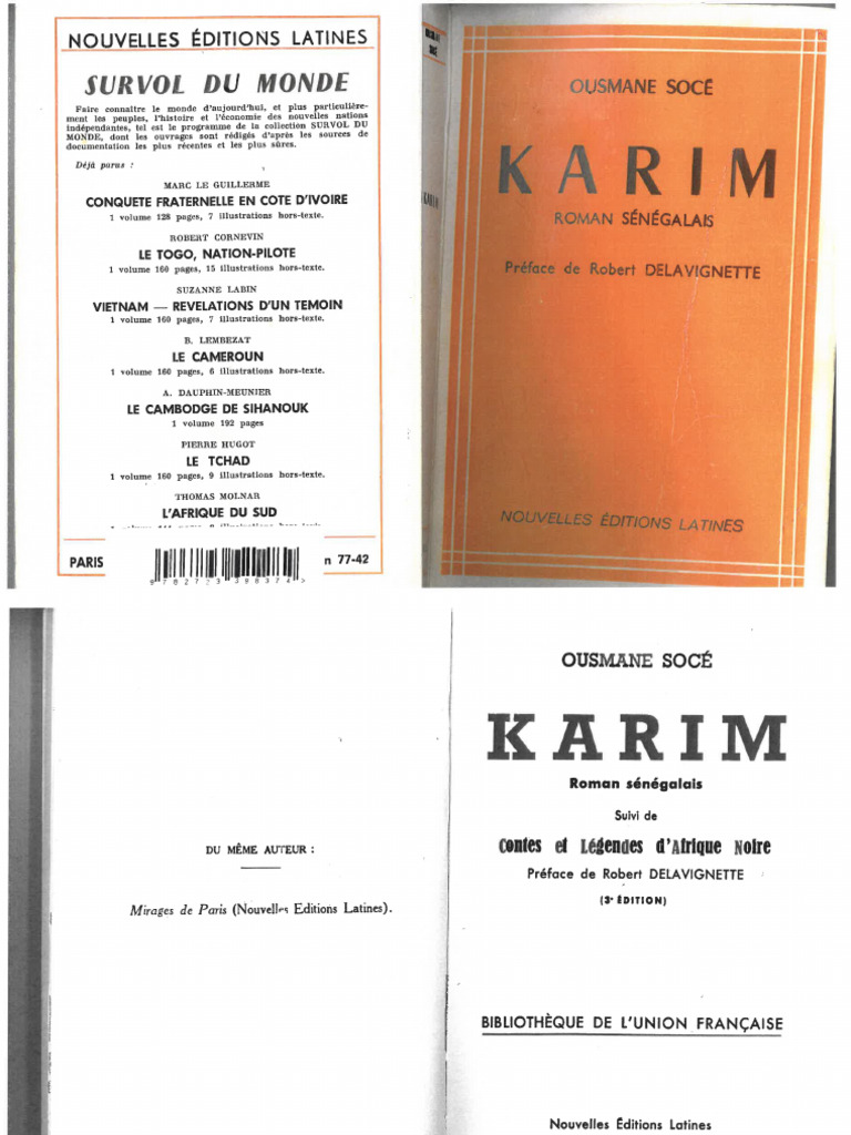 Karim de Ousmane Socé | PDF