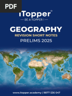 NDA Geography Detailed Notes | PDF | Earth | Earth Sciences