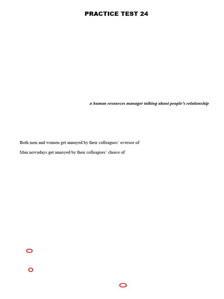 Practice Test 24 Answer Key | PDF | Greenhouse Gas | Climate Change