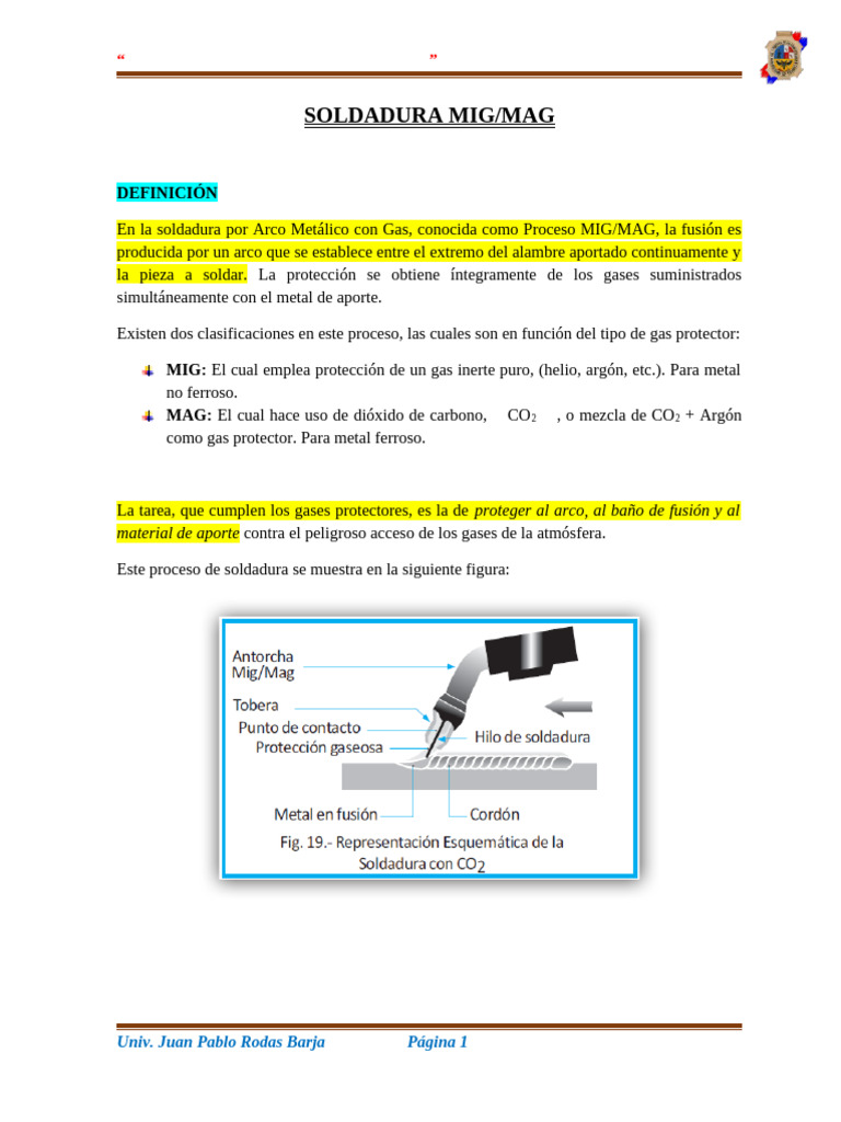 Soldadura Mig-Mag | PDF | Soldadura | Construcción