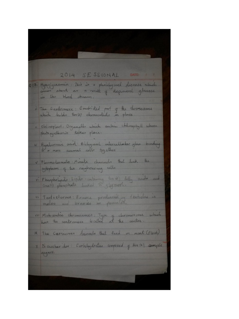 2014 sessional solutions | PDF