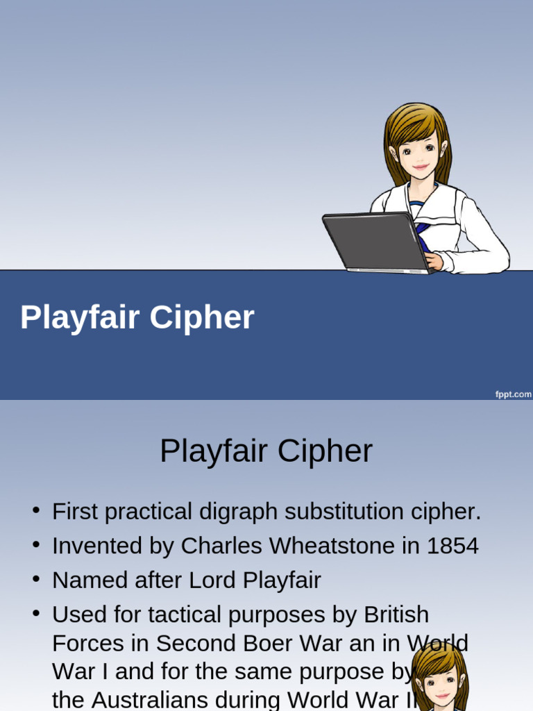 Playfair Cipher | PDF