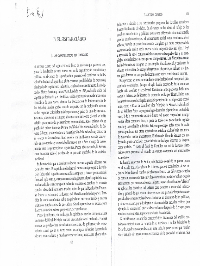 Eric Roll Historia de Las Doctrinas Económicas 128-181 | PDF