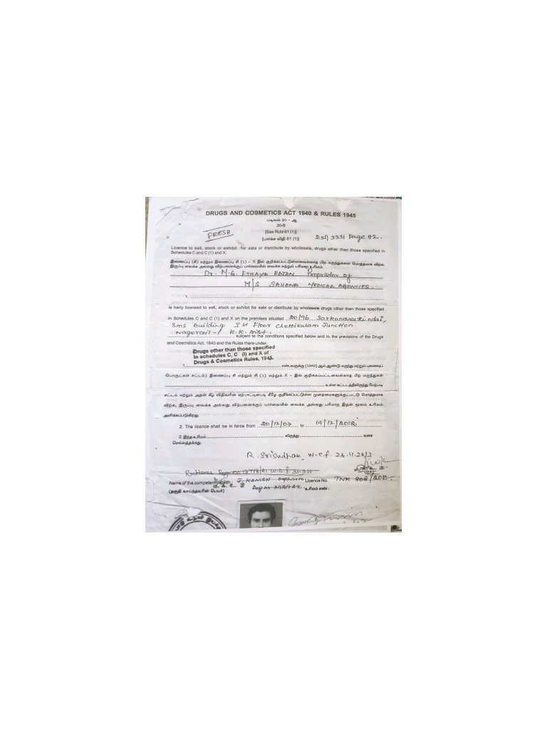 Pharmacy Certificate 2007 To 2012 | PDF