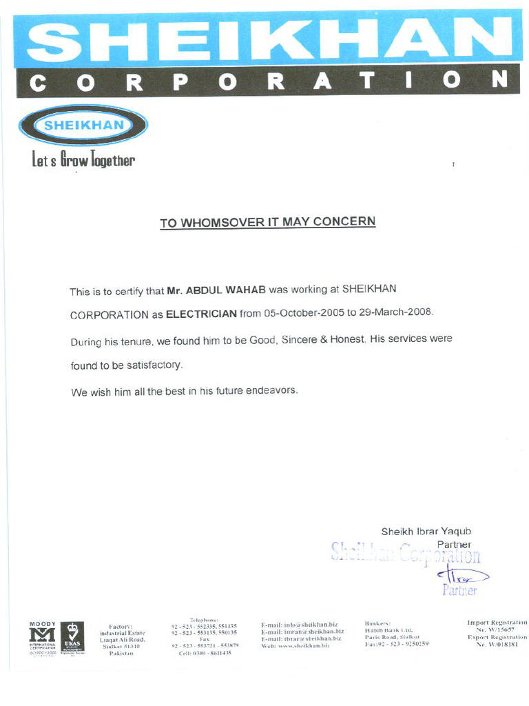 Sheikhan Corporation | PDF