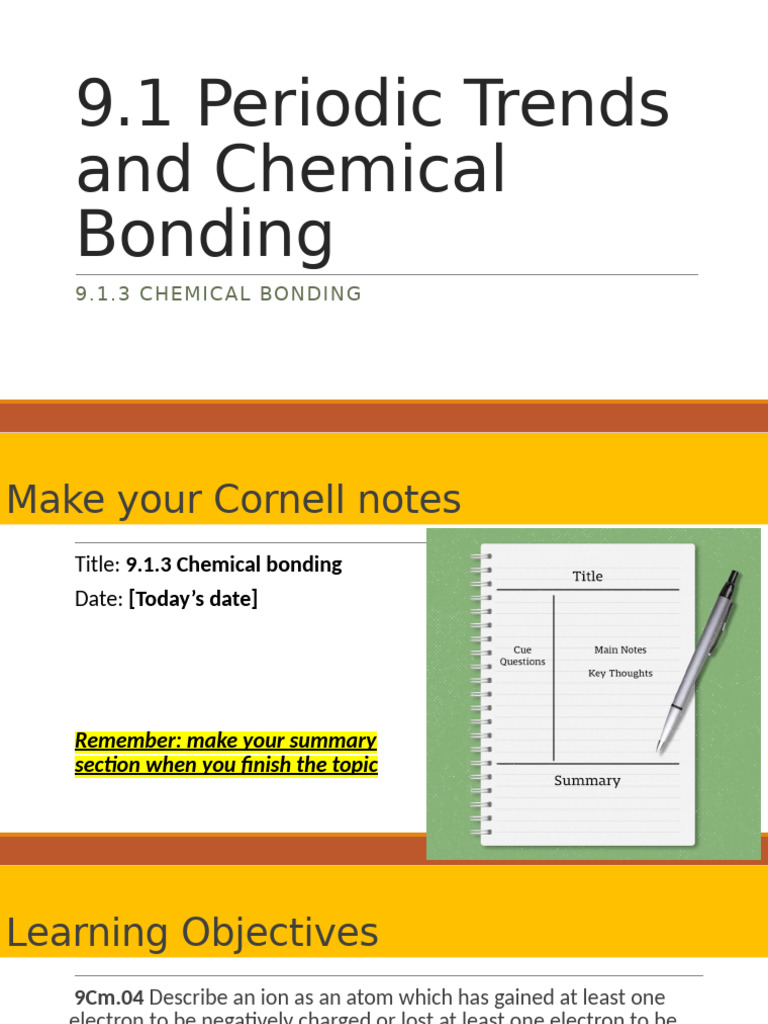 Chemical Bonding and Ion Formation | PDF | Ion | Chemical Bond