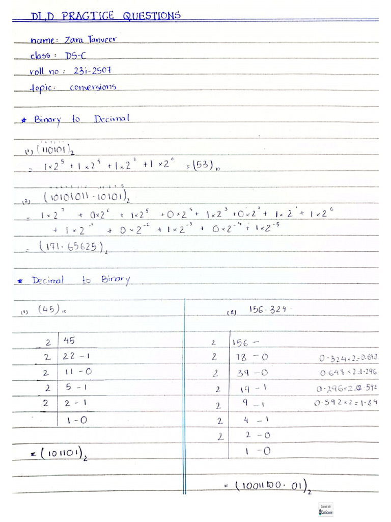 23i-2507 DS-C DLD Practice-Questions | PDF