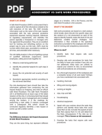 General SWP Template | PDF | Risk Assessment | Safety