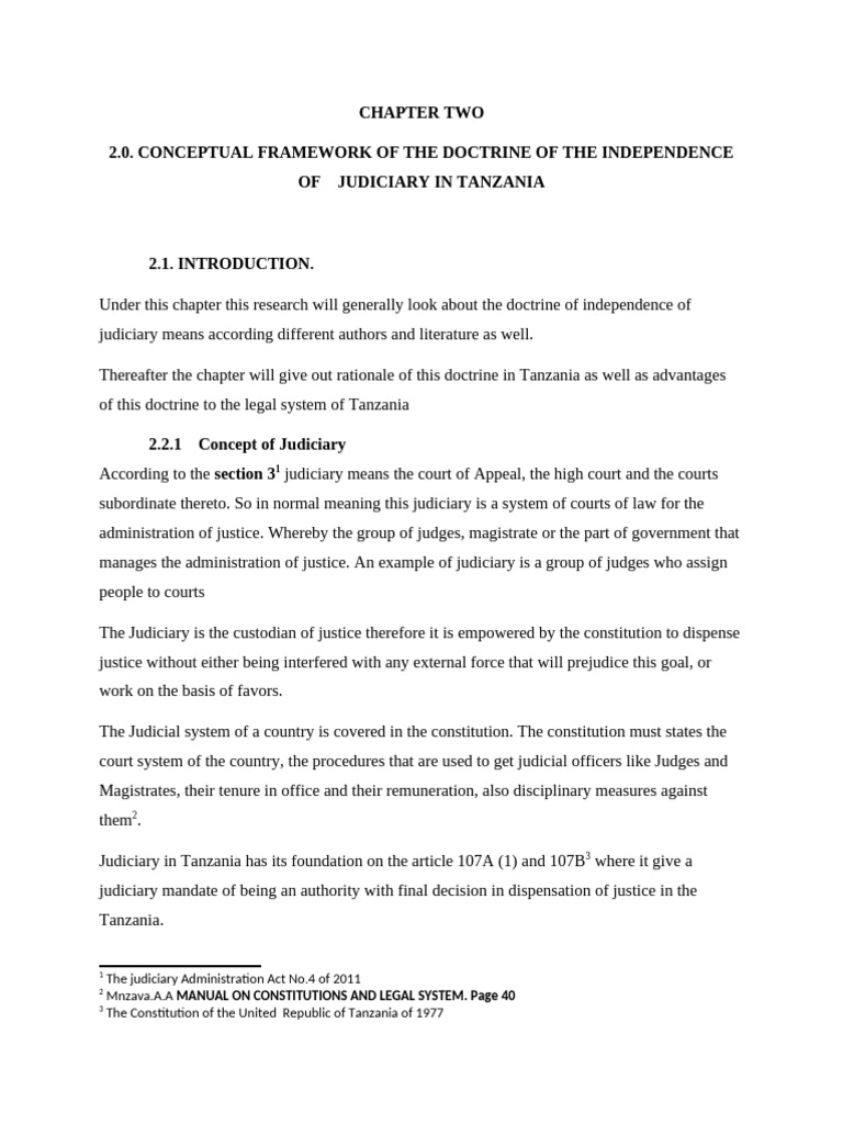 Conceptual Framework of The Doctrine of | PDF | Judiciaries | Magistrate