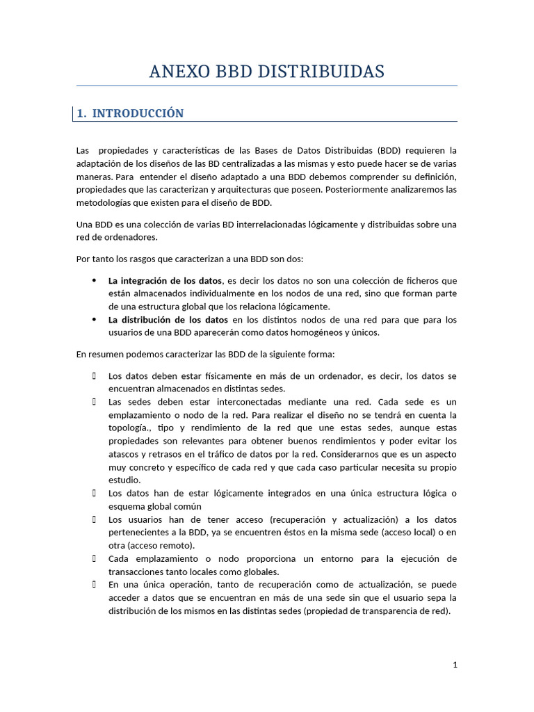 BBDD Distribuidas | PDF | Bases de datos | Software