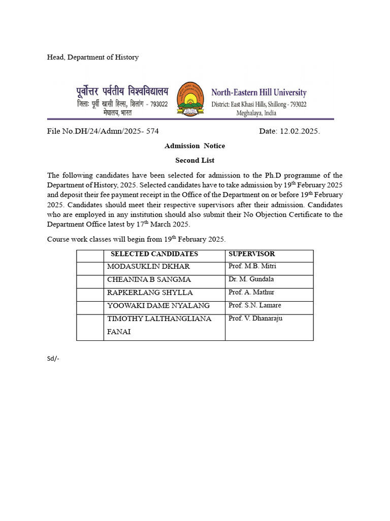 Second-List | PDF