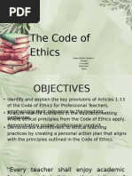 2021 Code of Ethics For Professional Teachers Explained | PDF ...
