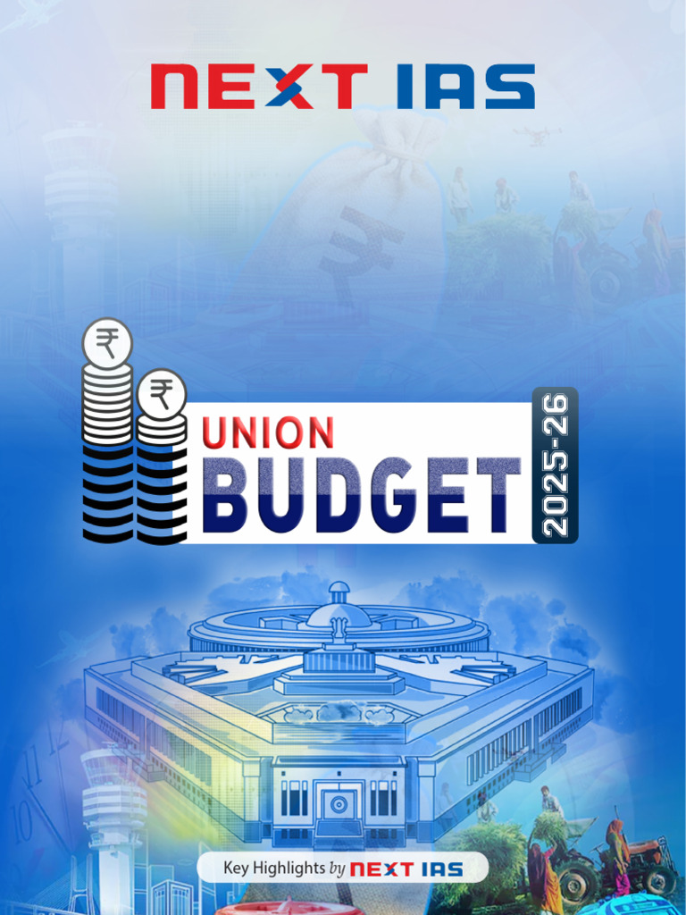 Union Budget 2025-26 Key Highlights | PDF | Expense | Government Budget ...