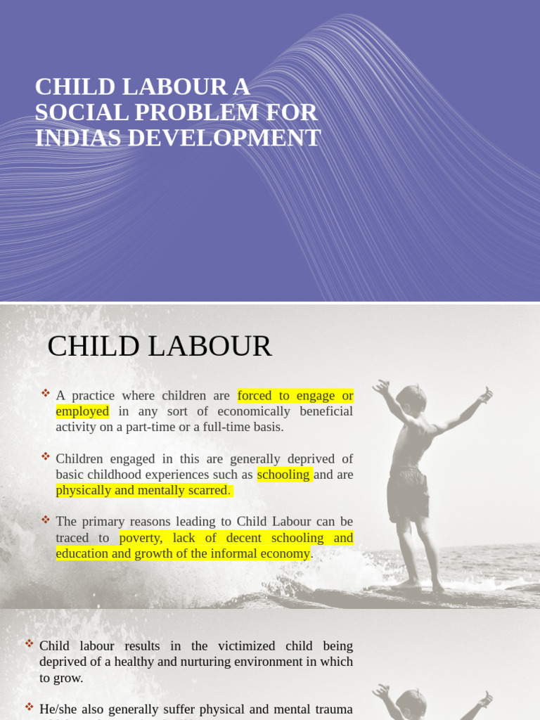 Child Labour India S Development | PDF | Child Labour | Human Trafficking
