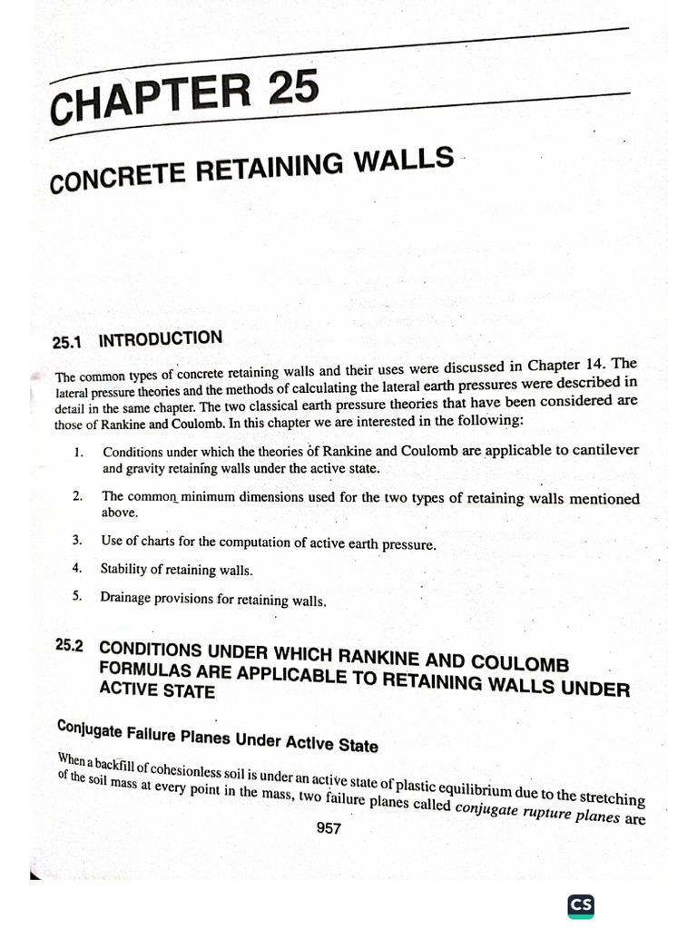 Retaining wall design | PDF