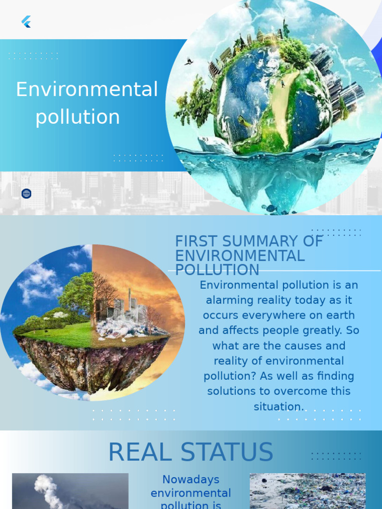 Causes and Solutions for Pollution | PDF