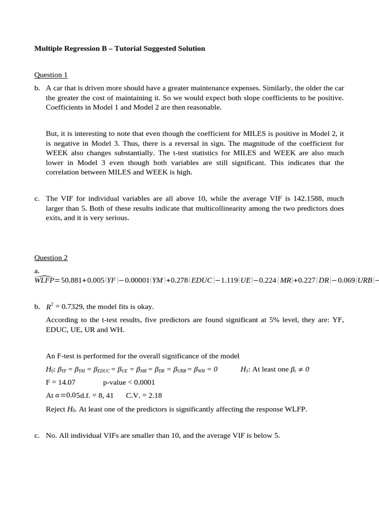 T2B-Tutorial Solution | PDF