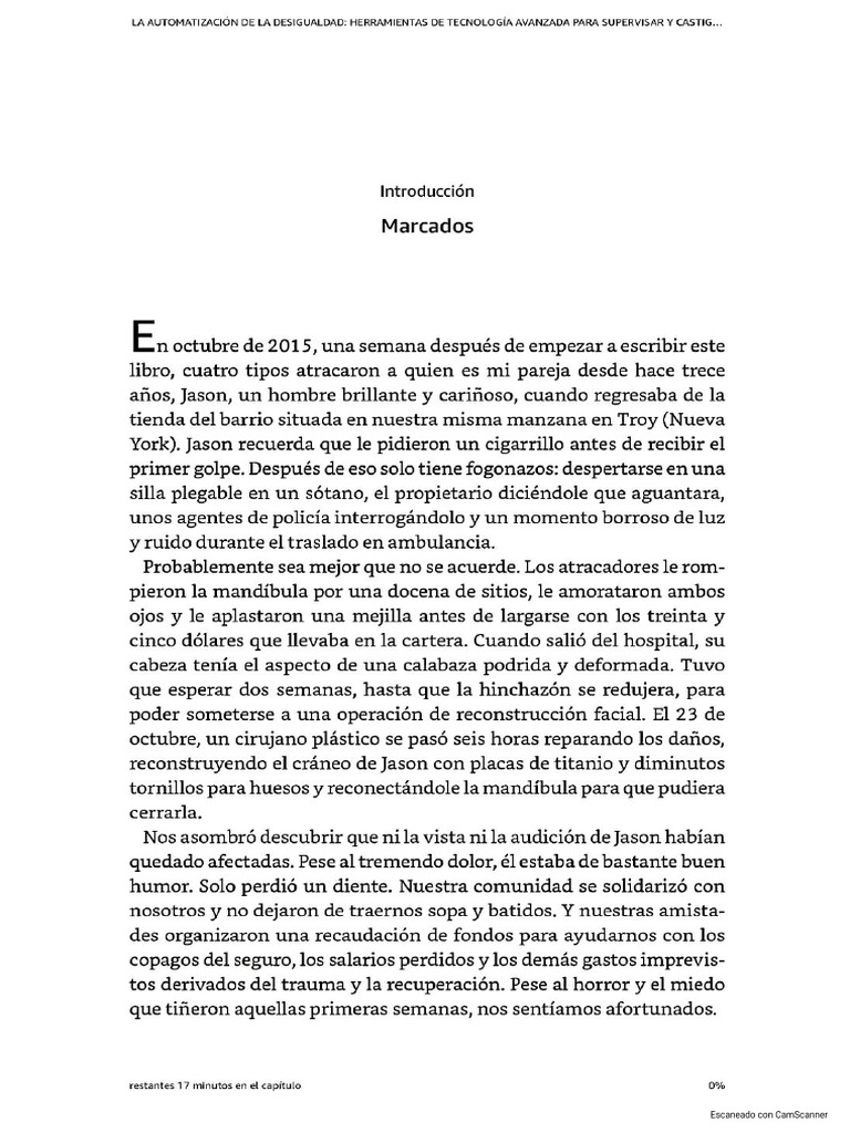 La automatización de la desigualdad (Intro, 57-75, 209-216) | PDF