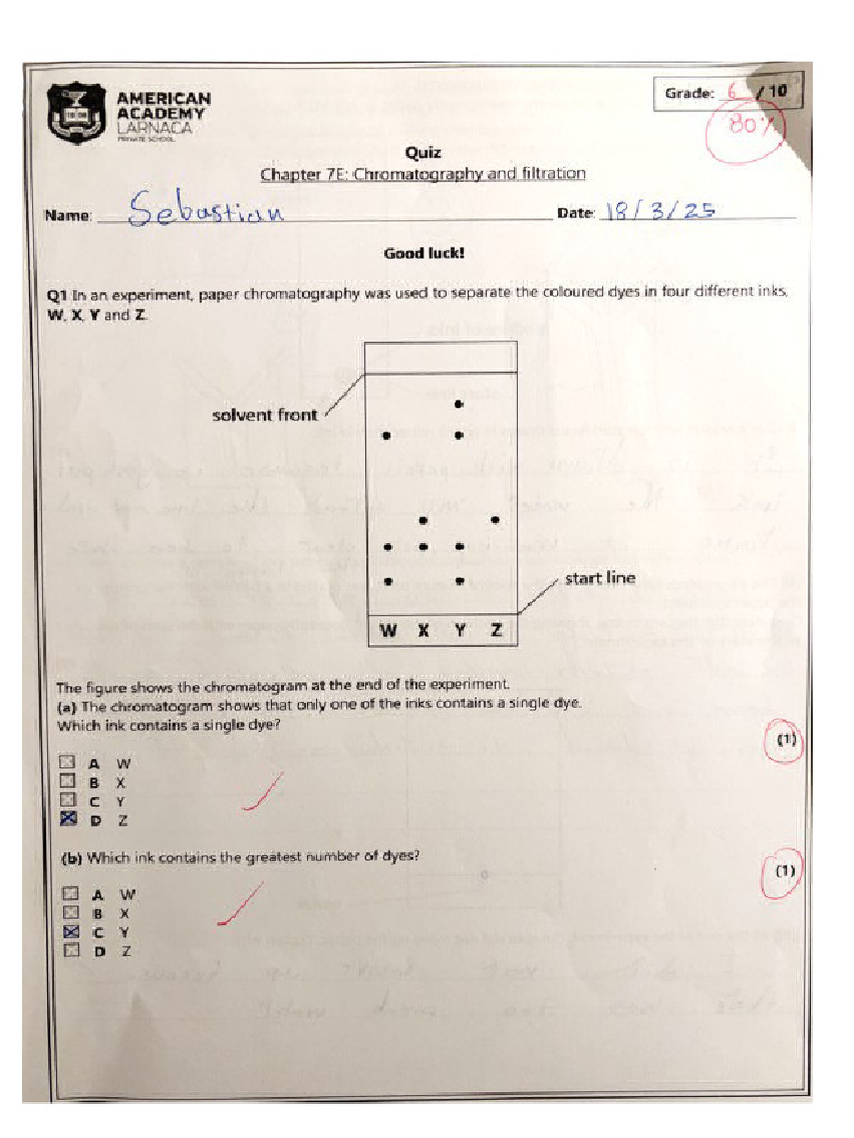 Chromatography Distilation and Filtration Q&A | PDF
