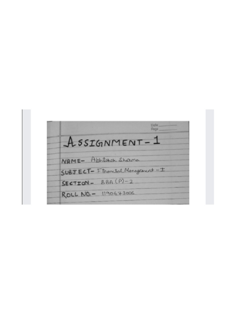 Assignment Ii | PDF