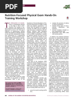 NFPE Pocket Guide for Adults | PDF | Physical Examination | Malnutrition