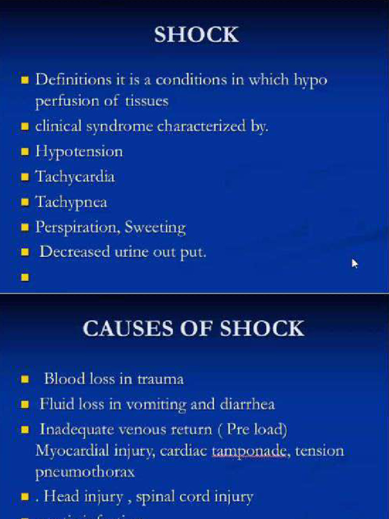 Shock SURGERY | PDF
