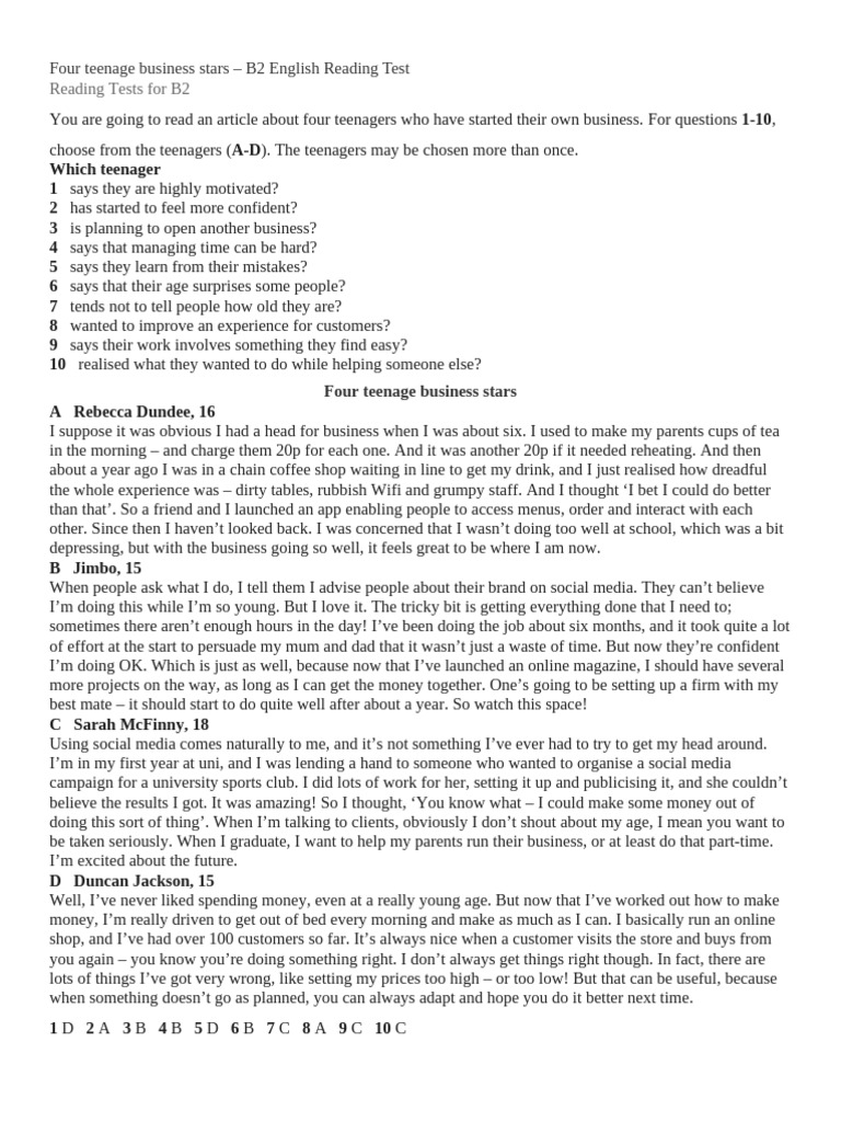 đọc multiple matching | PDF | Adolescence | Advertising
