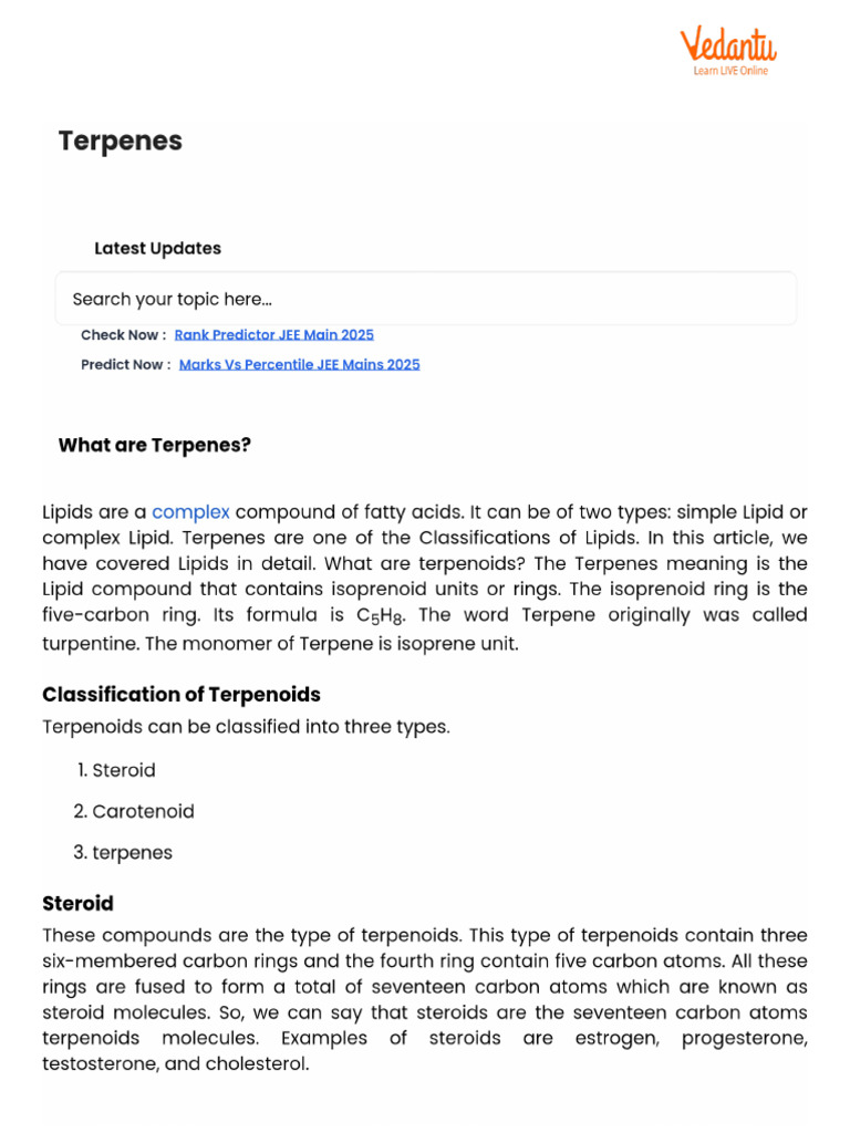 Terpenes | PDF