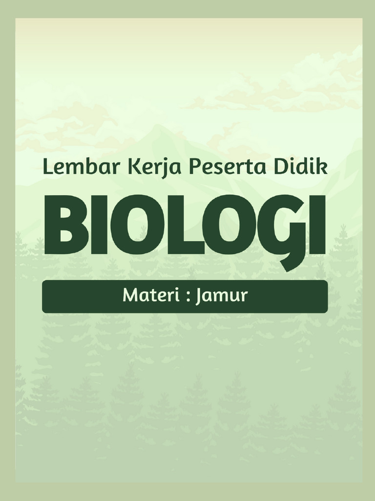 Revisi LKPD Jamur Melinda&Rafi | PDF
