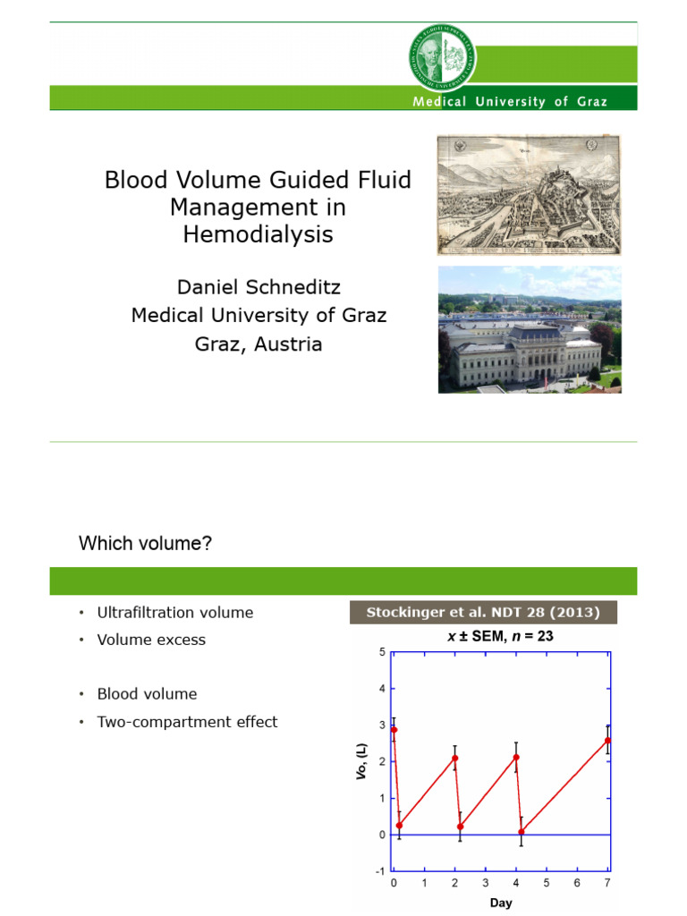 Blood Volume Management in Hemodialysis | PDF | Circulatory System ...