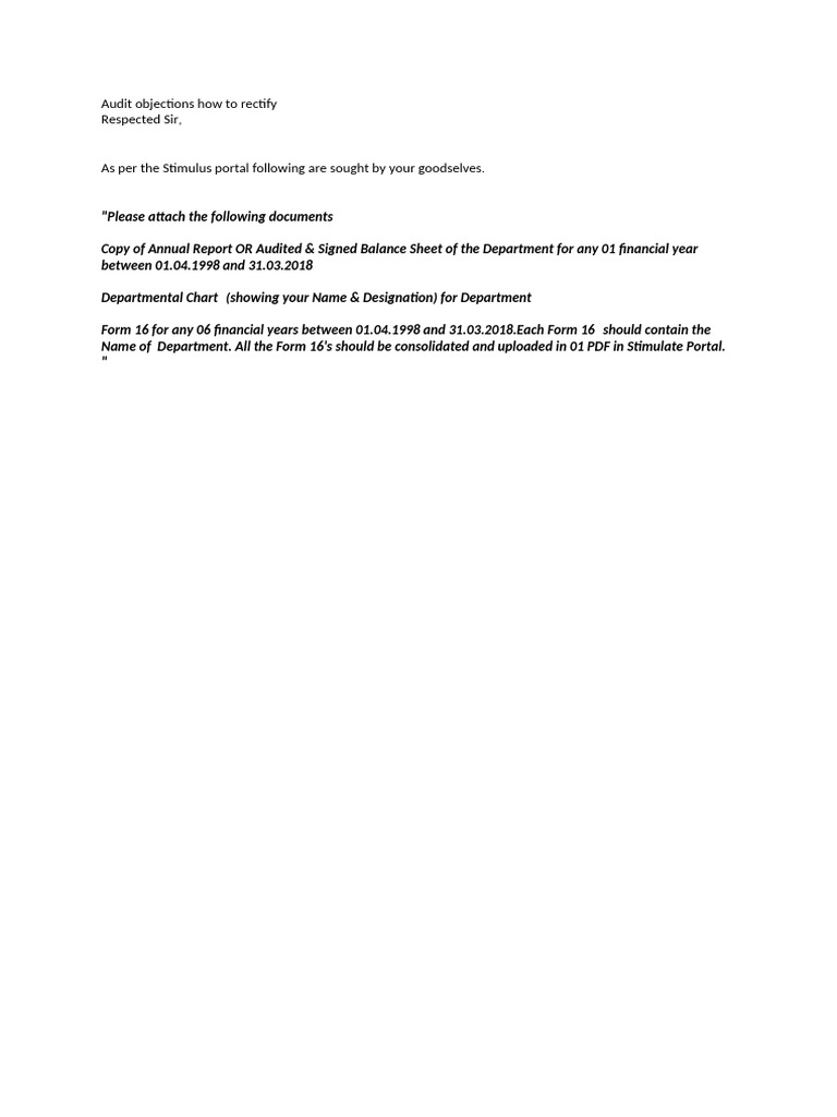 How to Address Audit Document Requests | PDF