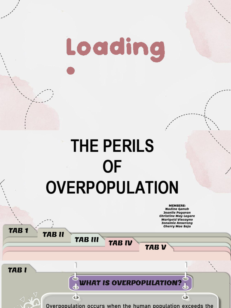 The Perils of Overpopulation | PDF | Human Overpopulation | Family Planning