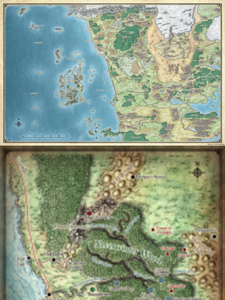 Sword Coast Maps | PDF