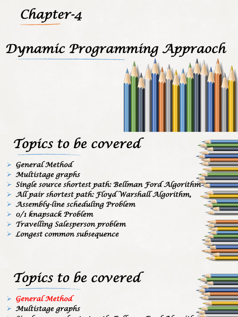 Aoa Chapter 4 | PDF | Dynamic Programming | Visual Cortex