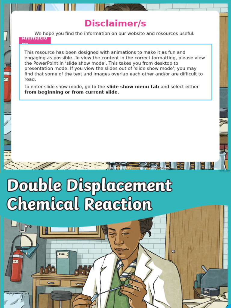 Au SC 2795 Double Displacement Chemical Reaction Powerpoint - Ver - 2 ...