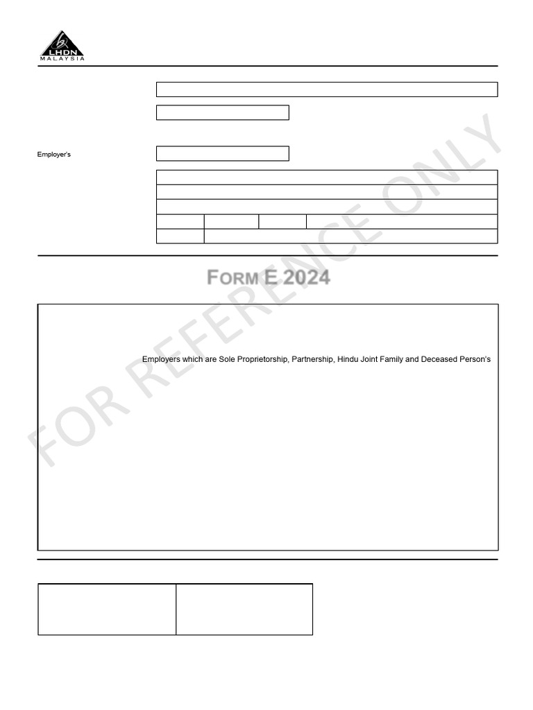 Sample of Form e 2024 2 | PDF | Employee Benefits | Salary