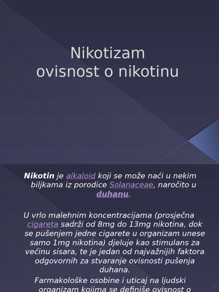 Aida, Nikotin | PDF